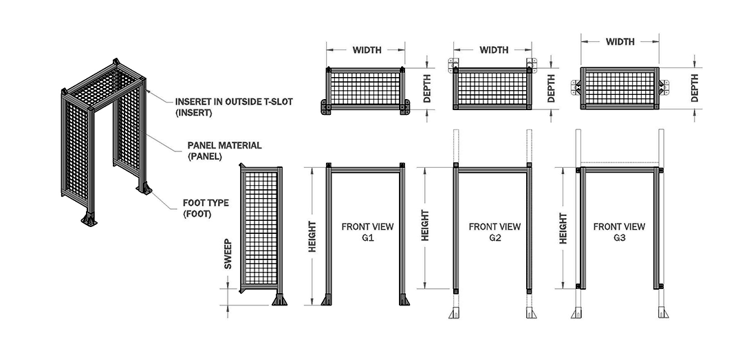 Type D - Modular Guarding Solutions
